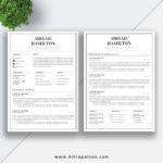 Best-selling Resume Bundle The Georgia RB: Simple Resume Format, Modern ...