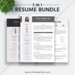 Best-selling Resume Bundle The Emily RB: Creative and Simple Resume ...