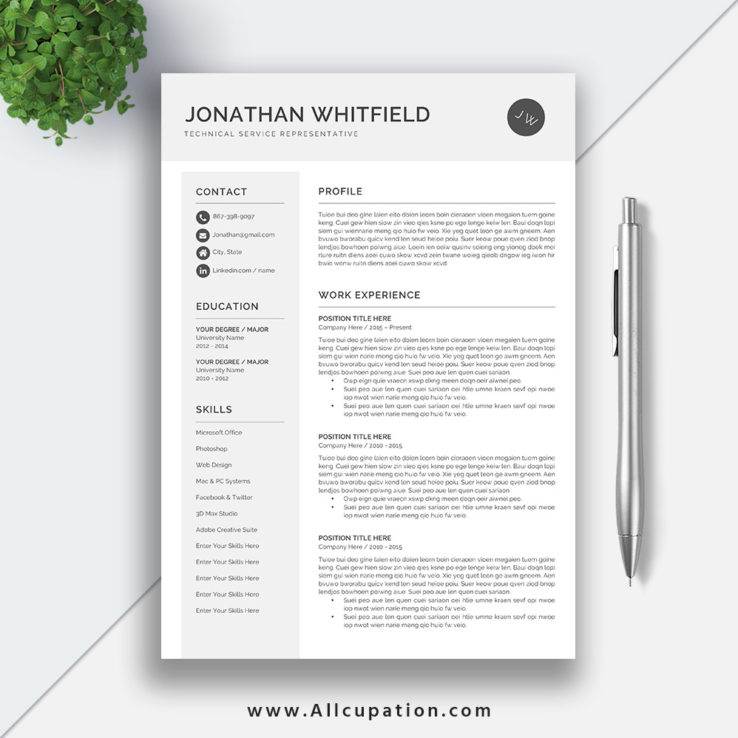 Allcupation.com – Optimized Resume Templates for Higher Employability