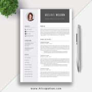 Best-selling Resume Bundle The Nancy RB: Resume Template Word, CV ...