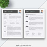 Best-selling Resume Bundle The Nancy RB: Resume Template Word, CV ...