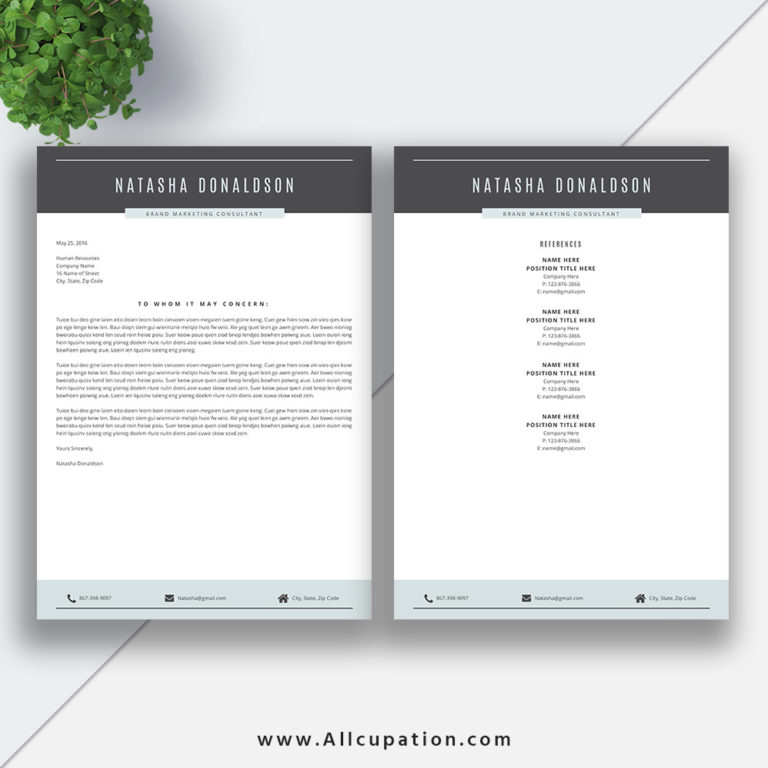 Best-selling Resume Bundle The Barbara RB: Modern Resume Design, CV ...