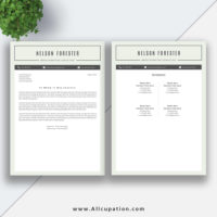 Best-selling Resume Bundle The Barbara RB: Modern Resume Design, CV ...