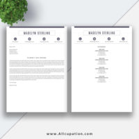 Best-selling Resume Bundle The Benjamin RB: Editable Resume Template ...