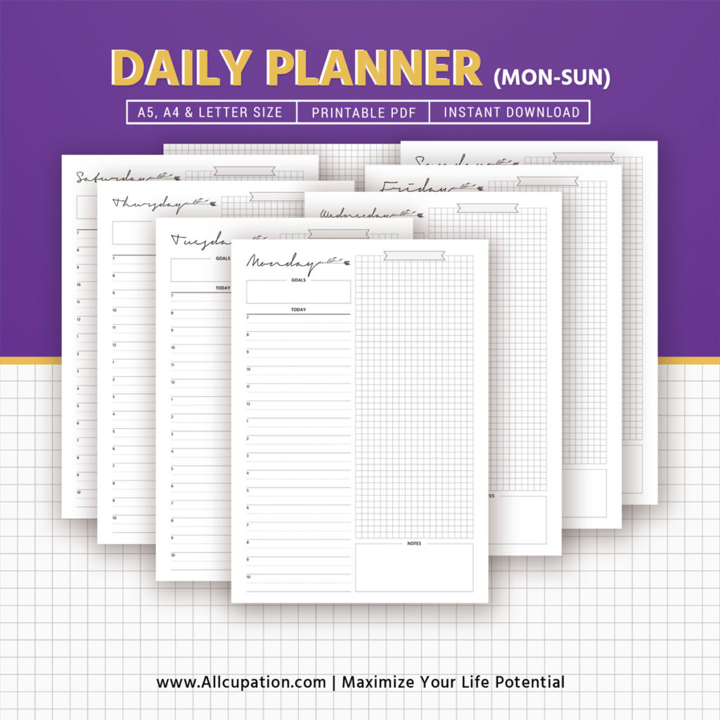 Planner Inserts – Allcupation.com